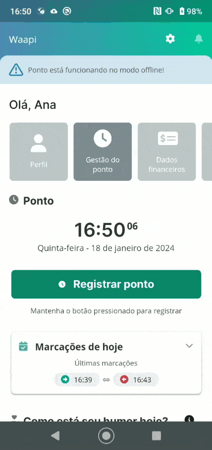 Sistema de Ponto Eletrônico | Senior Sistemas
