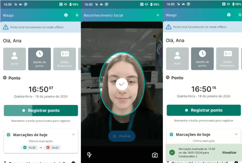 Marcação de ponto com Reconhecimento Facial: o que é e como funciona